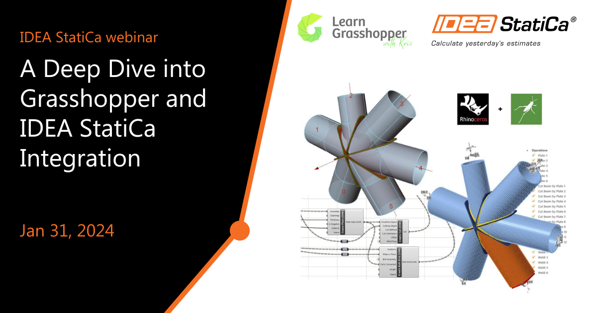 A Deep Dive into Grasshopper and IDEA StatiCa Integration | IDEA StatiCa